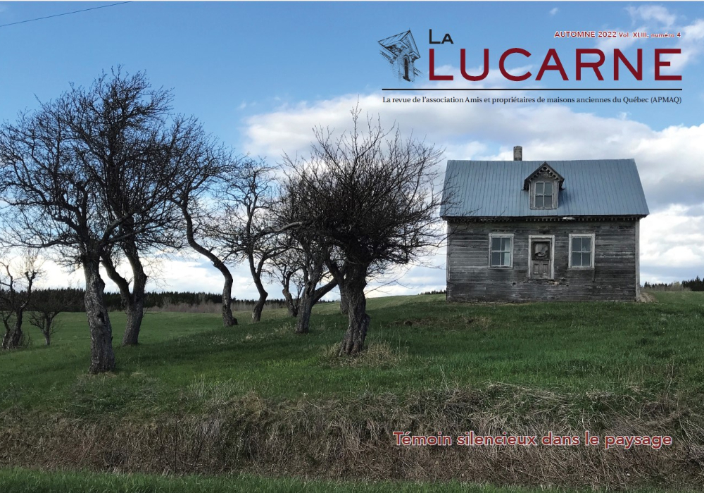 Le numéro Automne 2022 de La Lucarne est maintenant disponible en ligne ...